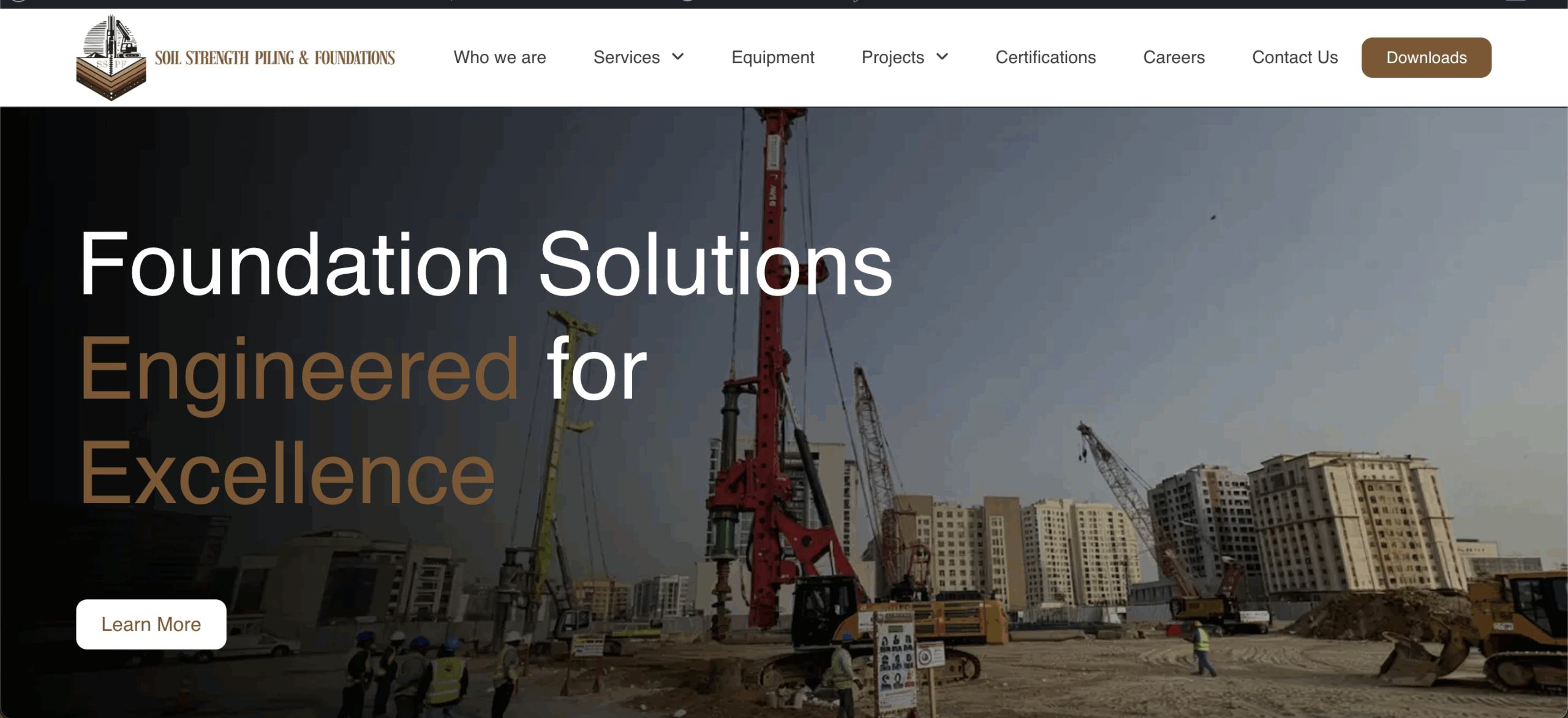 ISO Certified Ground Engineering in Dubai - Soil Strength Piling ...